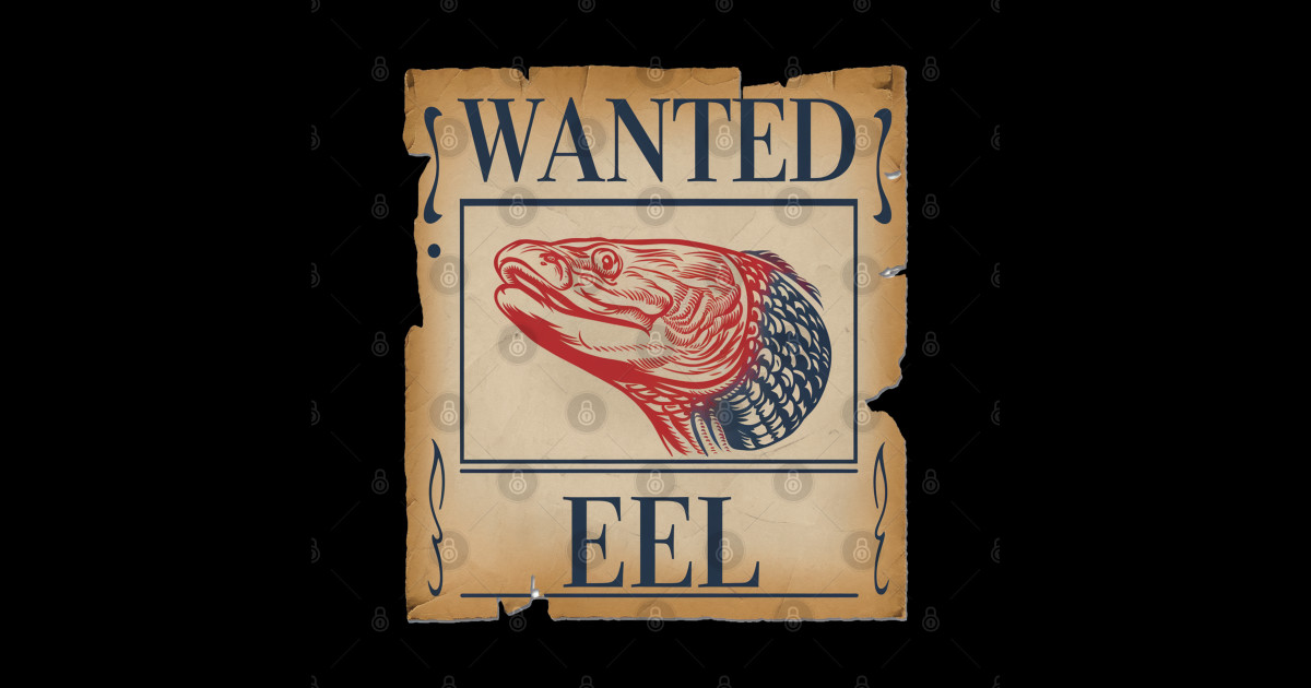Eel Design, Cute Creature from the Ocean Dept - Eel - Sticker | TeePublic