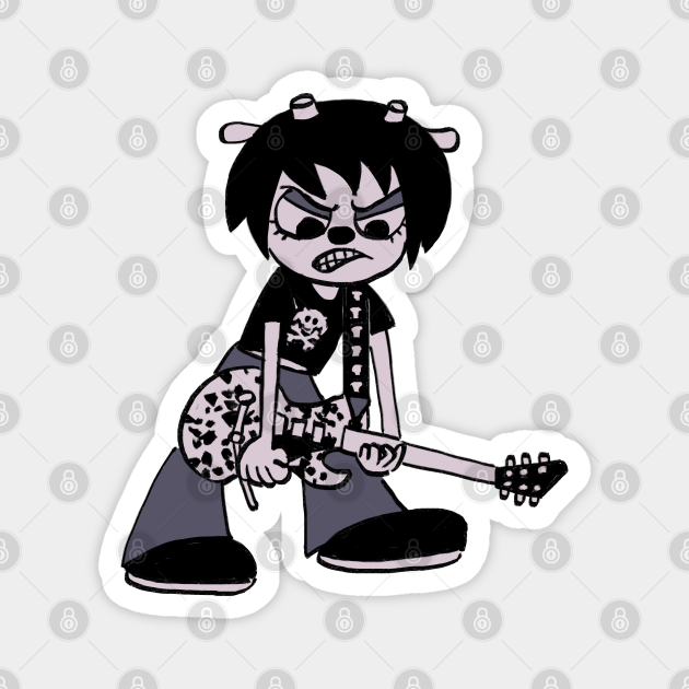 I draw rammy / dark lammy with her guitar / um jammer lammy - Parappa ...