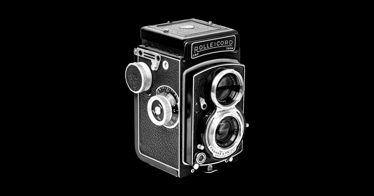 Vintage 1950s Twin Lens Camera - Closed Hood - Retro Gift Photographer ...