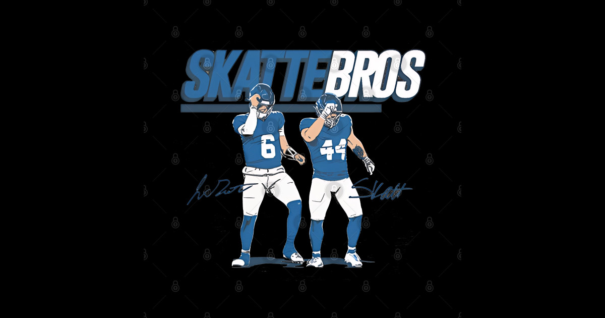 Jaxson Dart & Cam Skattebo Skattebros - Jaxson Dart - Posters and Art ...