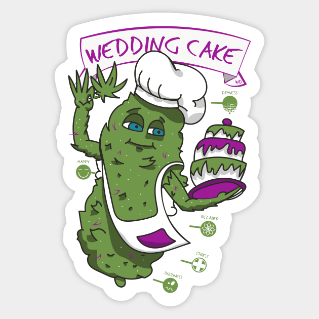 Wedding Cake - Chef - Sticker | TeePublic