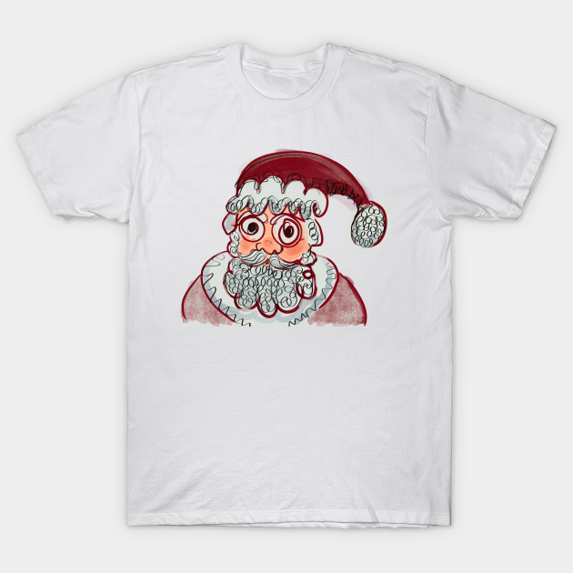 Frazzled Father Christmas - Father Christmas - T-Shirt | TeePublic