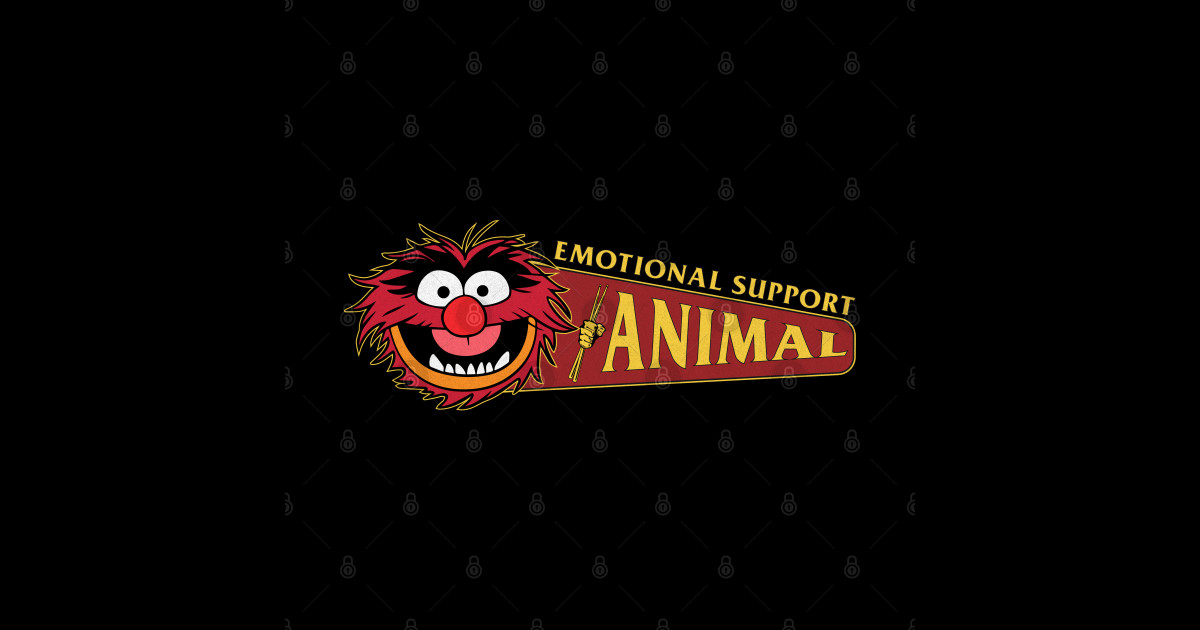 Emotional Support Animal Muppets - Muppets - Posters and Art Prints ...