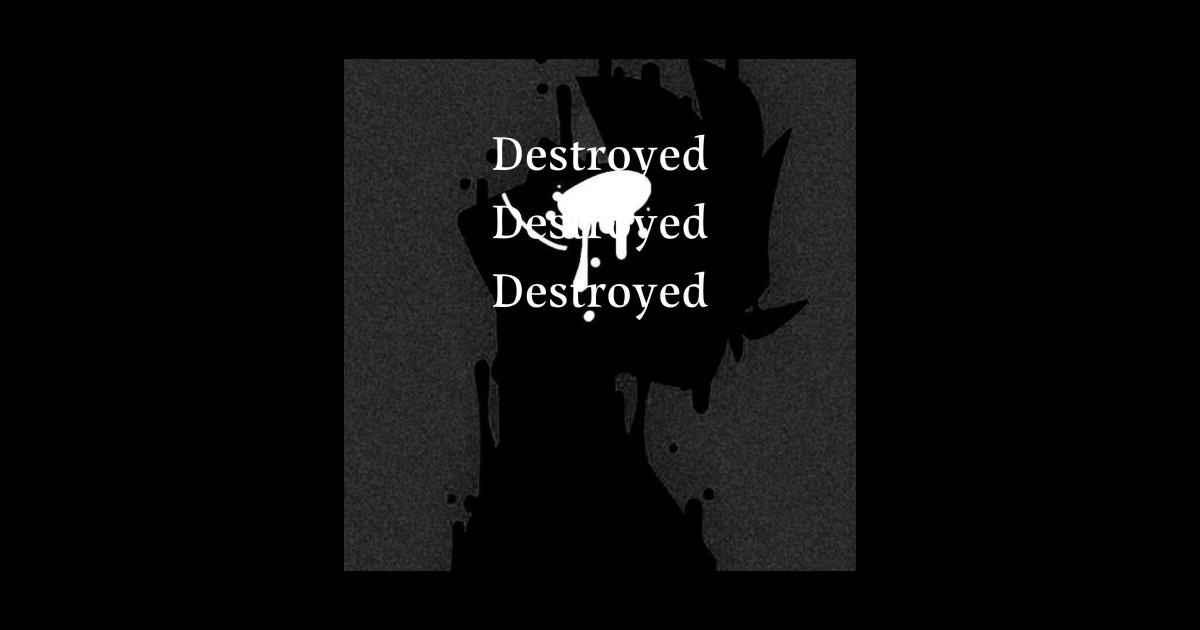Destroyed - Ndresain - Sticker | TeePublic