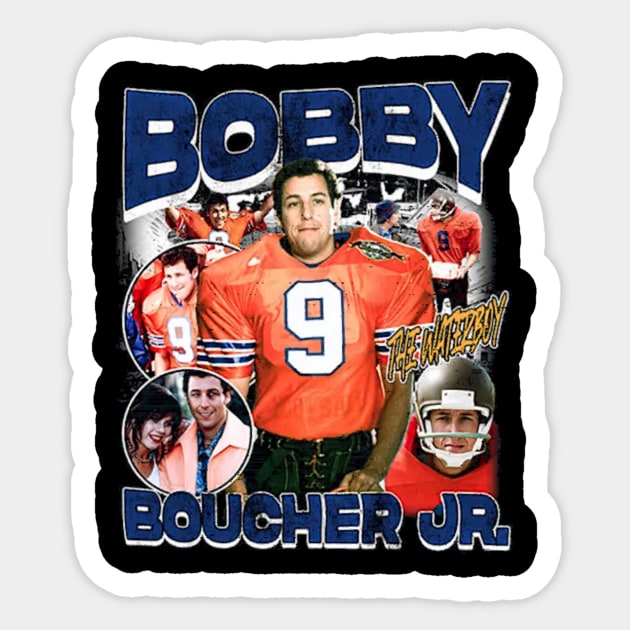 Bobby Boucher The Waterboy - Bobby Boucher - Sticker | TeePublic