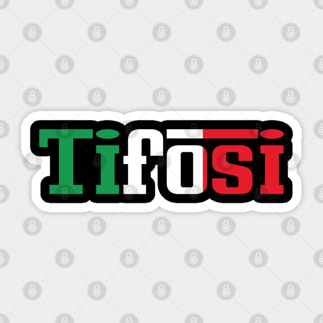 Tifosi - Italian Flag - Tifosi - Sticker | TeePublic