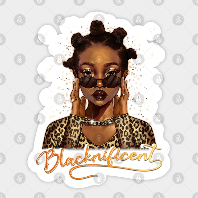 BLACKNIFICENT Beautiful Cute Anime girl Blm - Black Lives Matter ...