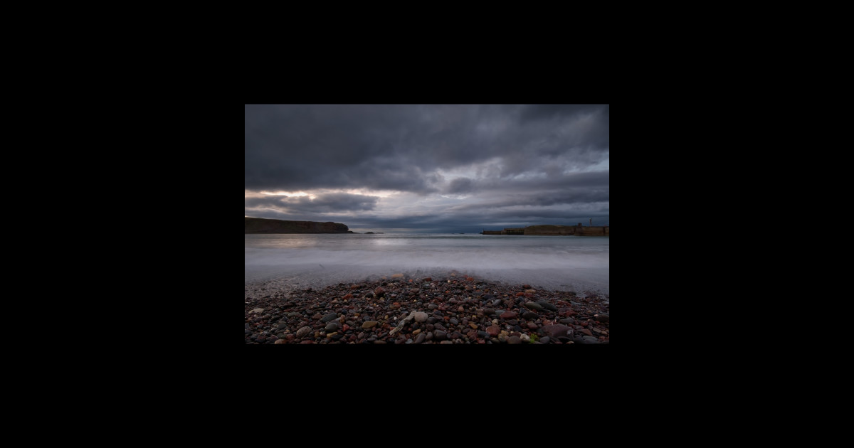 Eyemouth Harbour - Beach - Sticker | TeePublic