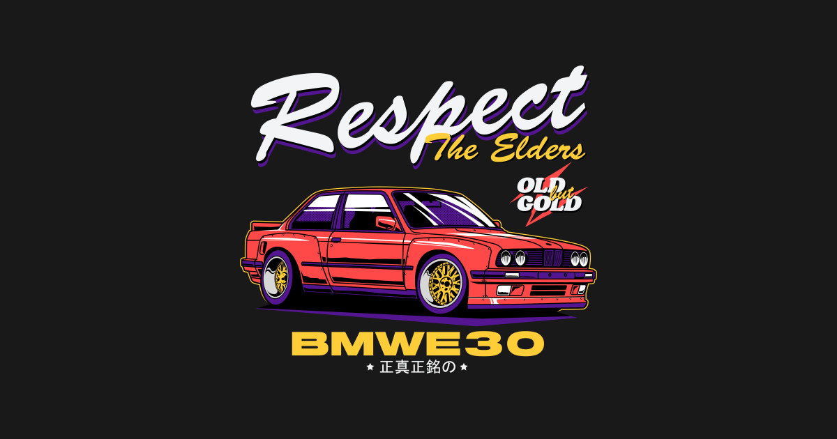E30 Widebody - E30 M3 - T-Shirt | TeePublic