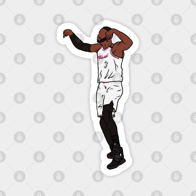 Dwyane Wade Vice Celebration - Dwyane Wade - Magnet | TeePublic