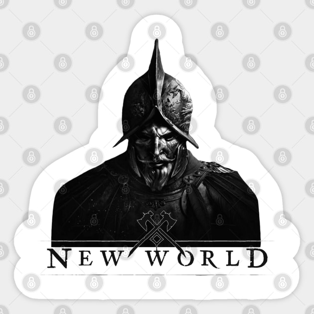 New World MMO Game - New World - Sticker | TeePublic