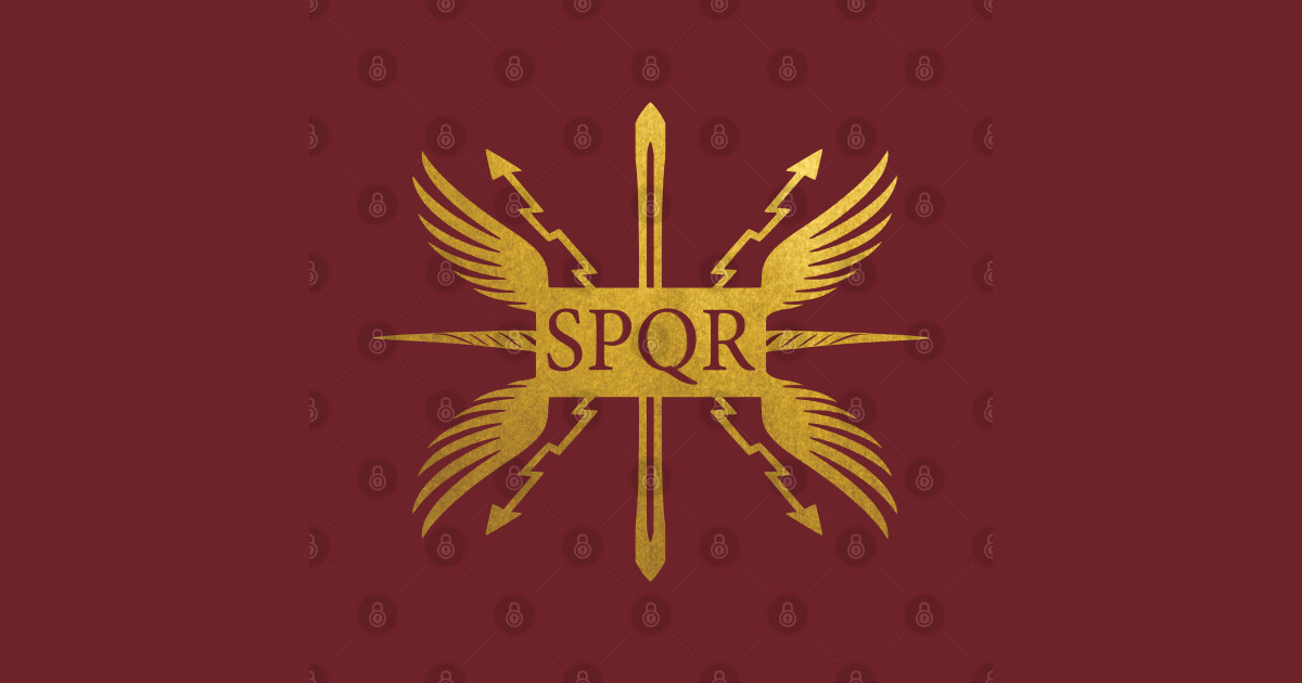 SPQR The Roman Senate and People - Spqr - T-Shirt | TeePublic