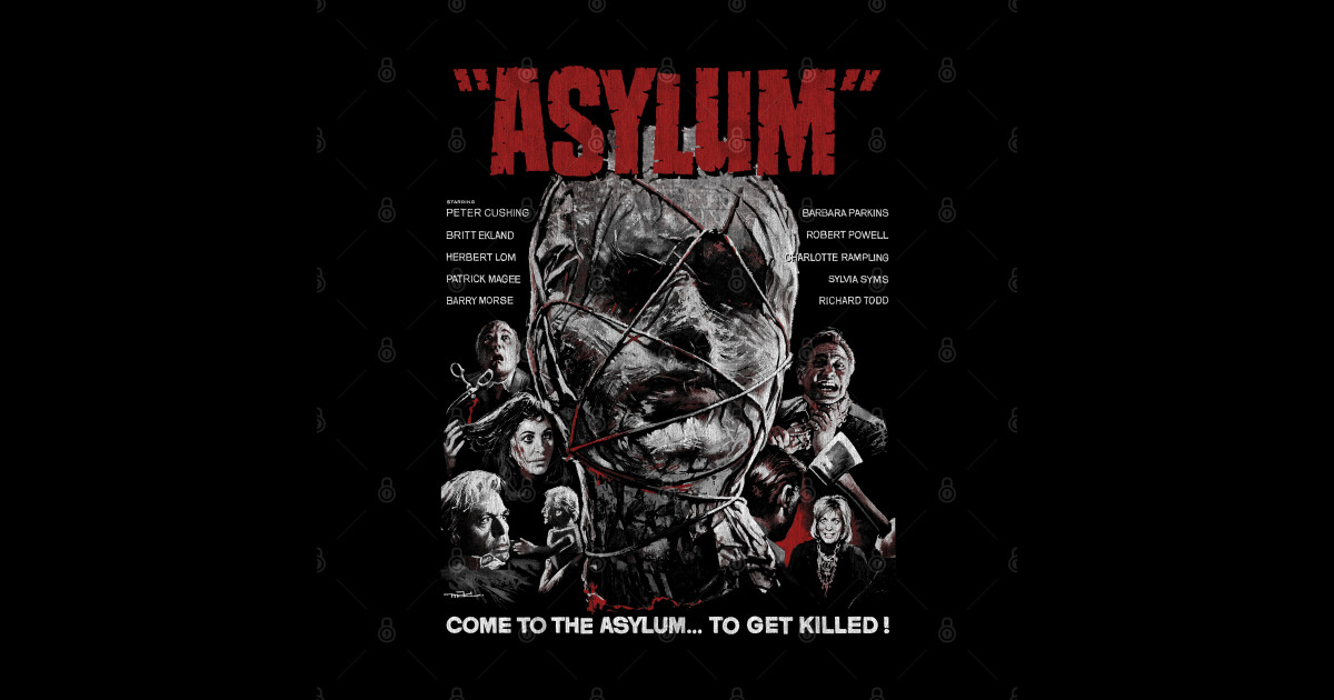 Asylum, Peter Cushing, Horror Classic - Asylum - Posters and Art Prints ...