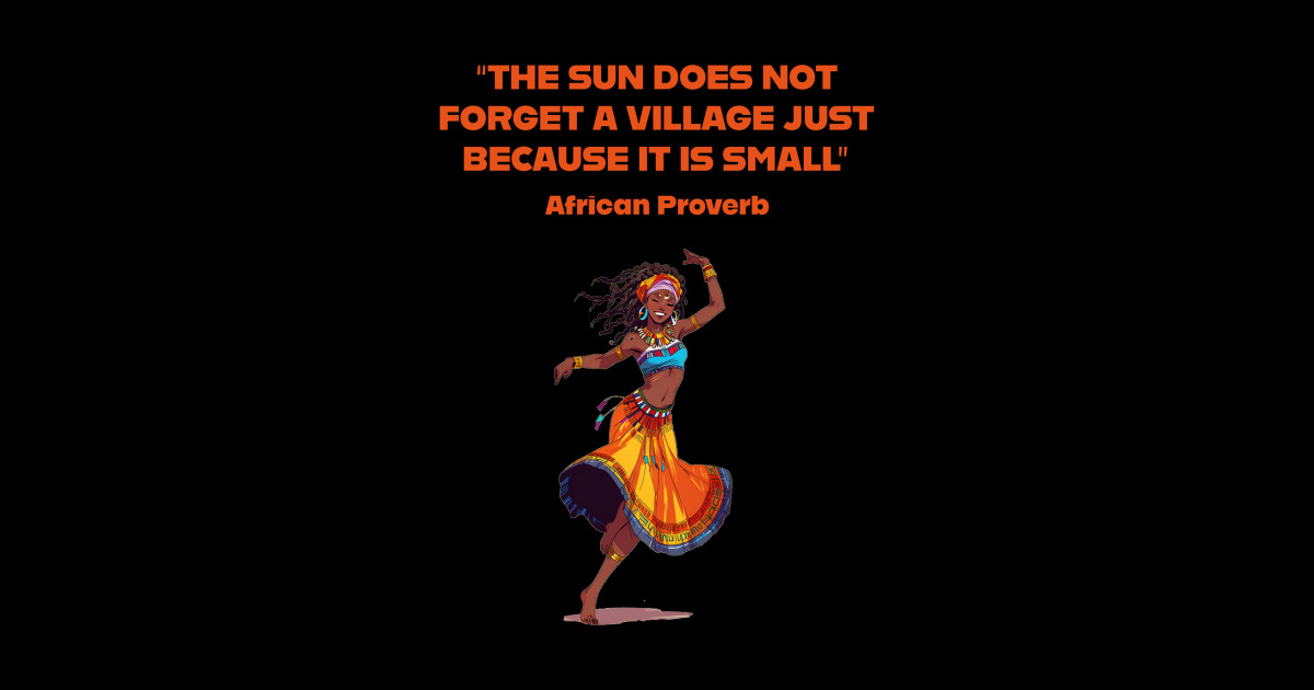 African proverb t-shirt gif - African Proverb Gif - Sticker | TeePublic