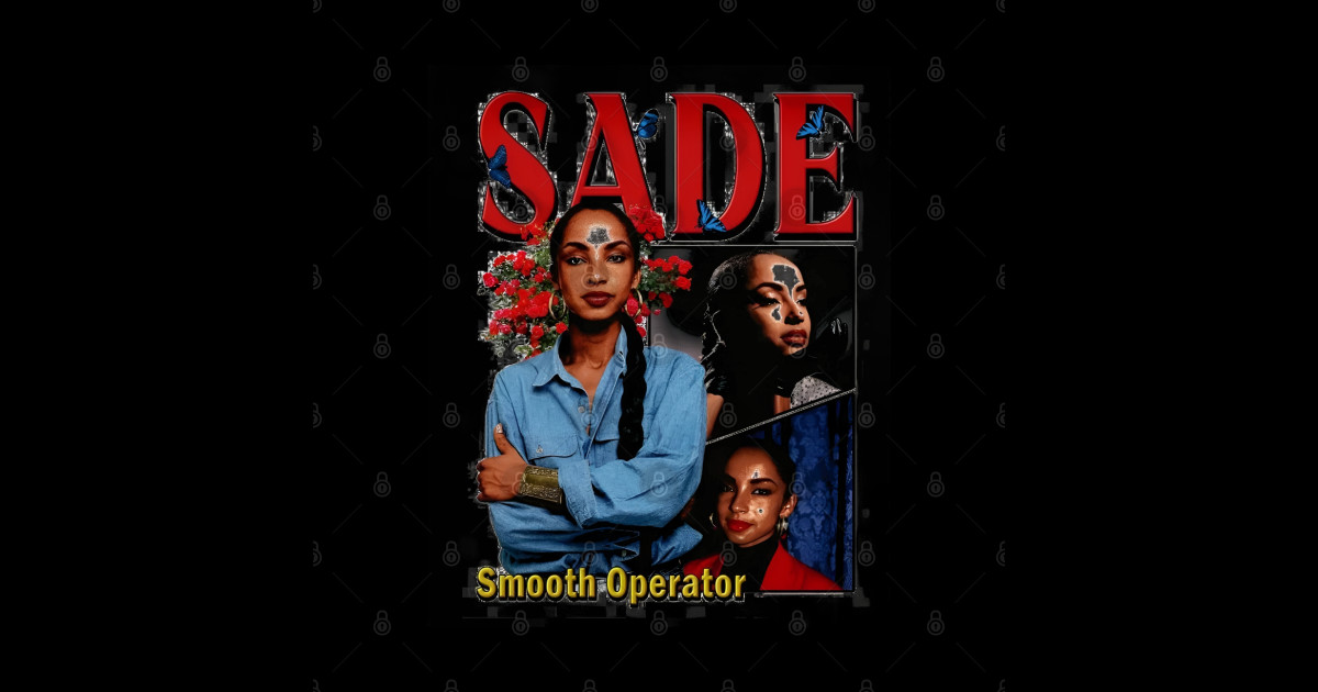 Sade Smooth Operator - Sade Smooth Operator - Sticker | TeePublic