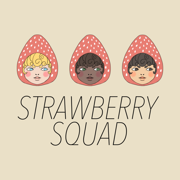 Strawberry Squad - Strawberry - T-Shirt | TeePublic