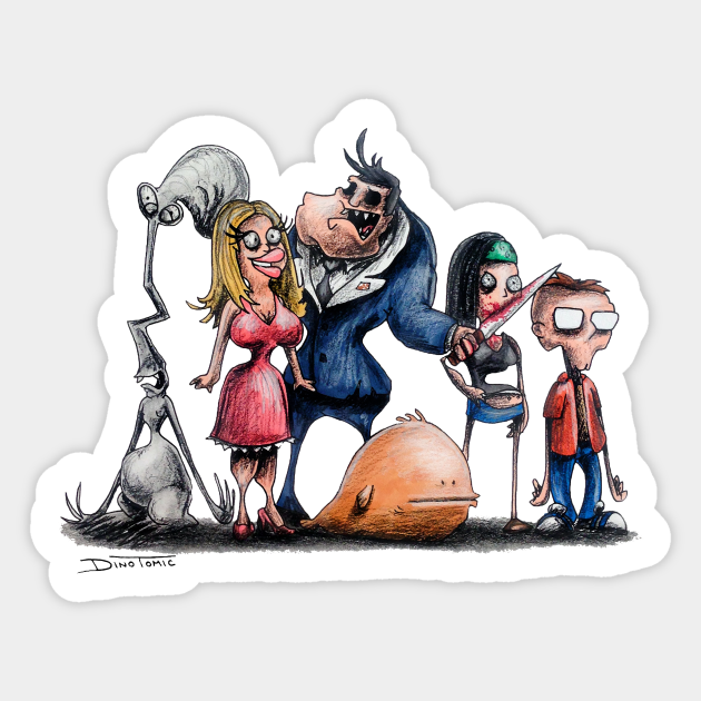 American Dad - Family - Sticker | TeePublic