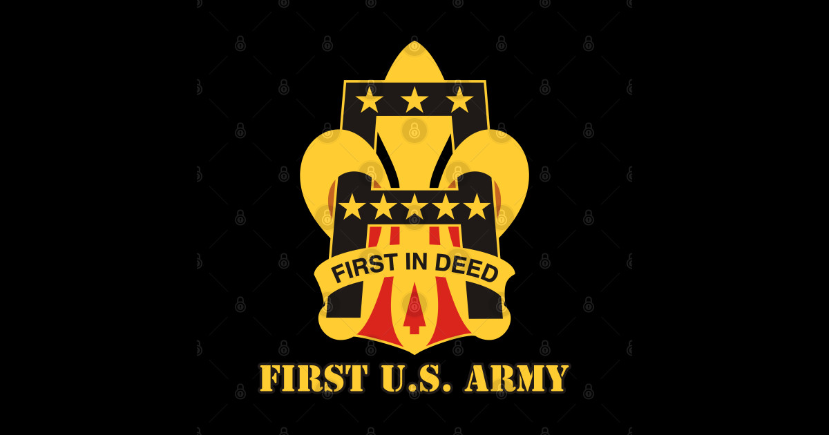 First U.S. Army - First Us Army - Posters and Art Prints | TeePublic