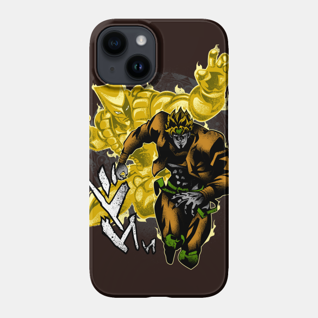 Attack of Dio - Jojos Bizarre Adventure - Phone Case | TeePublic