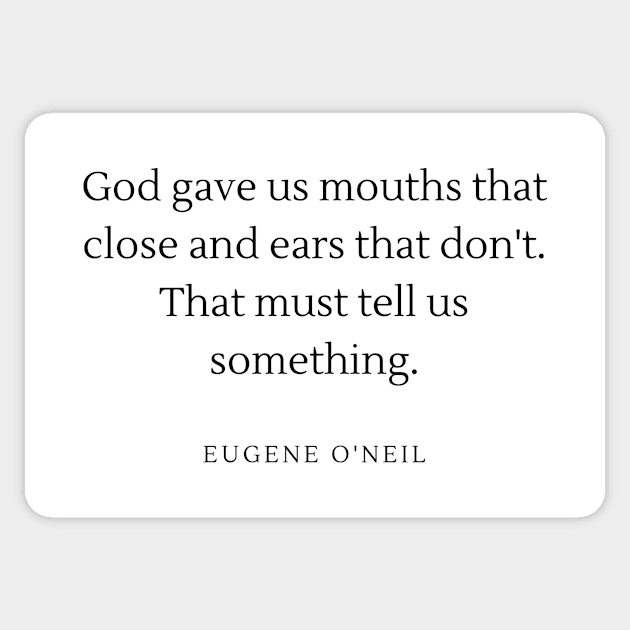 Listening Over Speaking - Personal Growth - Sticker | TeePublic