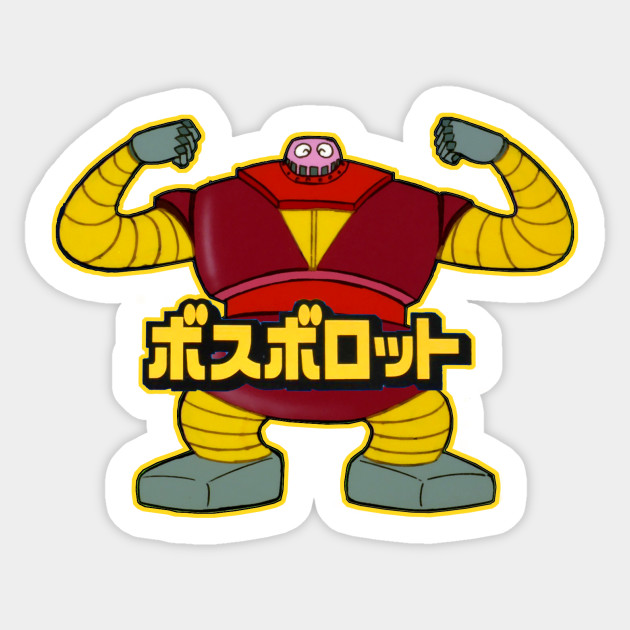 Boss Borot - Anime And Manga - Sticker | TeePublic