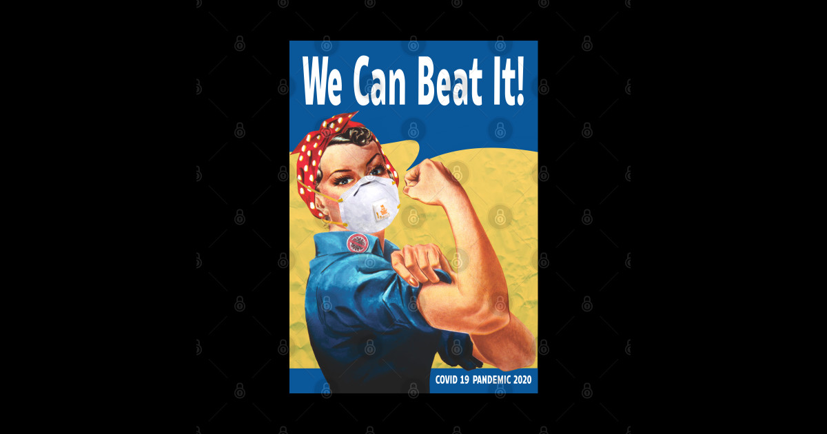 We Can Beat It! - Coronavirus - Posters and Art Prints | TeePublic