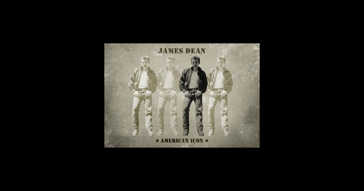 James Dean - James Dean - Sticker | TeePublic