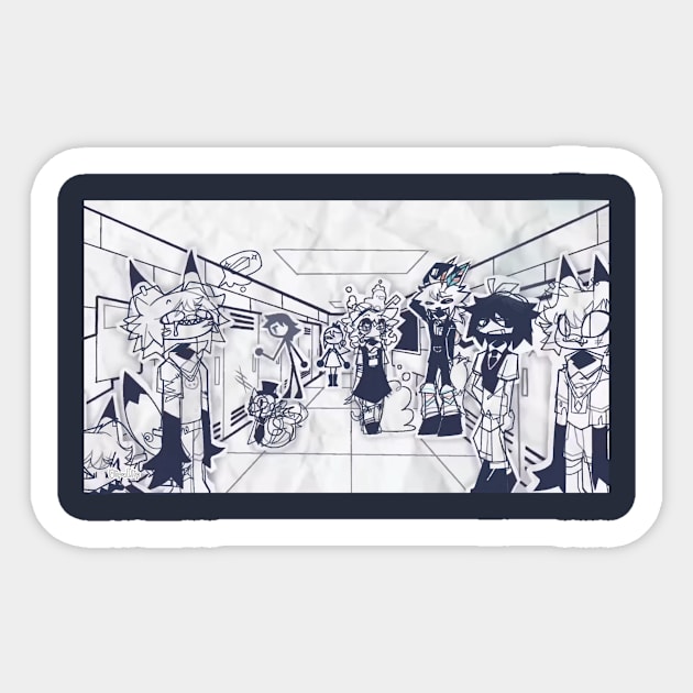 FPE High School students - Fpe Characters - Sticker | TeePublic