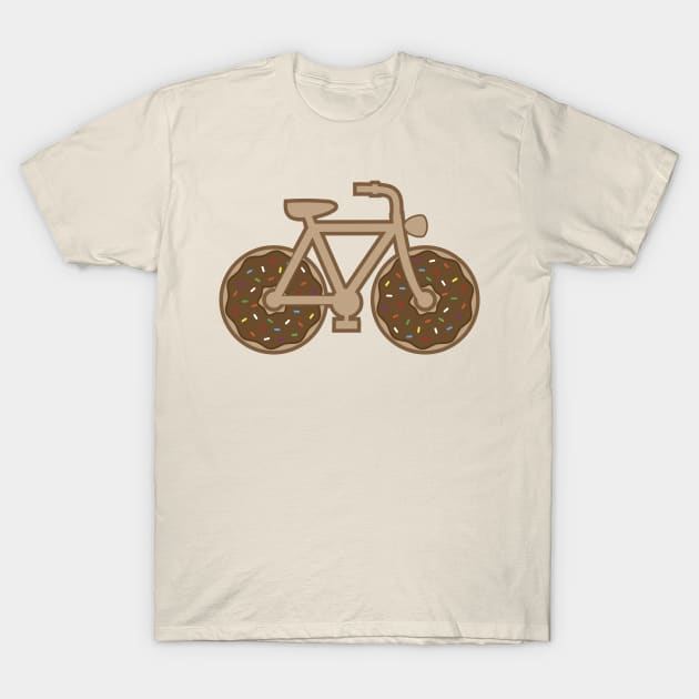 Donut Bike - Doughnut - T-Shirt | TeePublic