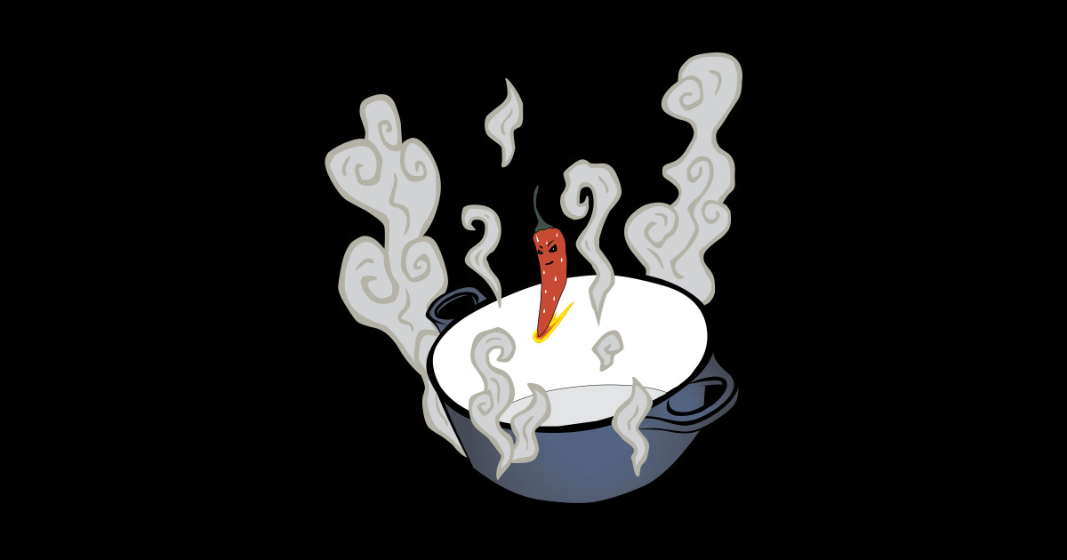 Hot Pot - Chili Pepper - Sticker | TeePublic