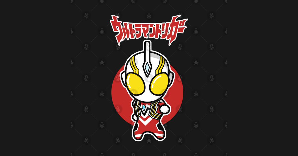 Ultraman Trigger Strong Type Chibi Style Kawaii - Ultraman Trigger - T ...