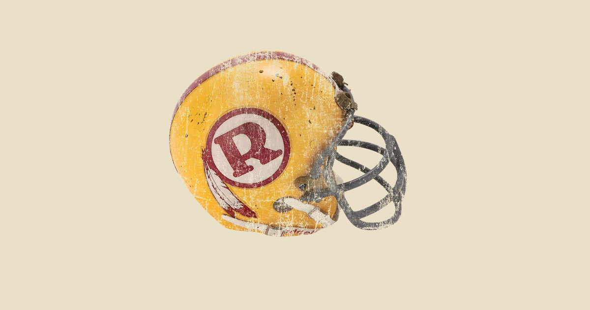 70' Redskins Football Helmet - Redskins Football - T-Shirt | TeePublic