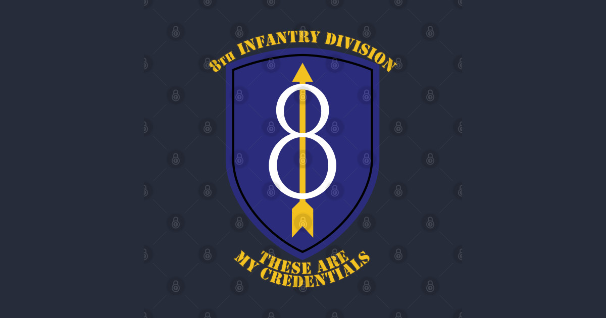 8th Infantry Division - 8th Infantry Division - T-Shirt | TeePublic
