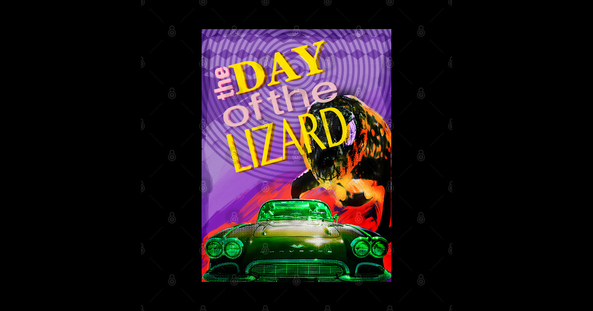 ‘The day of the lizard’ - B-movie type design - The Day Of The Lizard ...