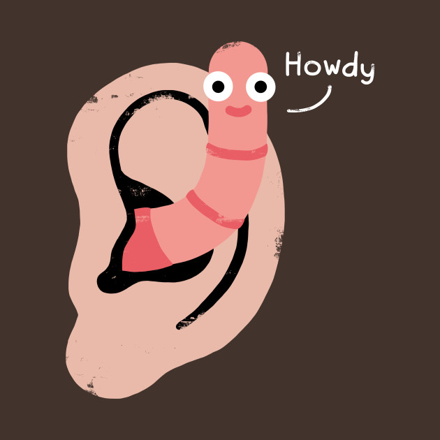 Earworm - Adorable - T-Shirt | TeePublic