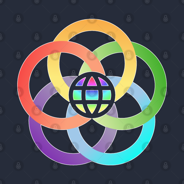 EPCOT Rainbow - Epcot - T-Shirt | TeePublic