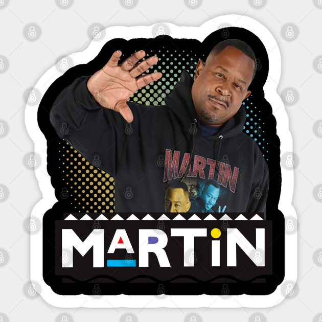 Martin Lawrance tv show - Martin - Sticker | TeePublic