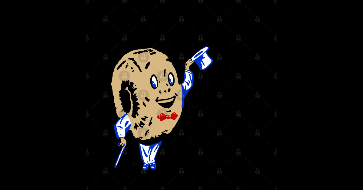 Mr. Spudnut. Mascot. Spudnuts Donuts - Spudnuts - Sticker | TeePublic