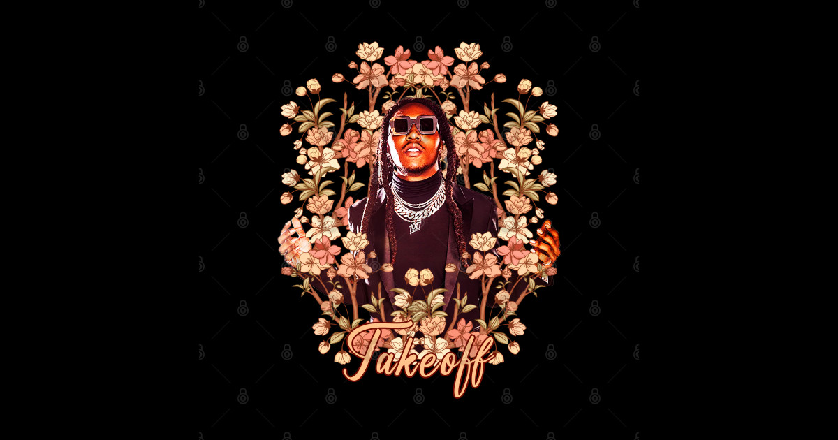 Takeoff Rapper Bootleg - Takeoff - Sticker | TeePublic
