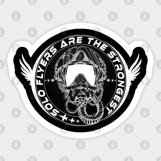 fighterjet pilot helmet Sticker - Fighterjet Pilot Helmet Veteran Gift ...