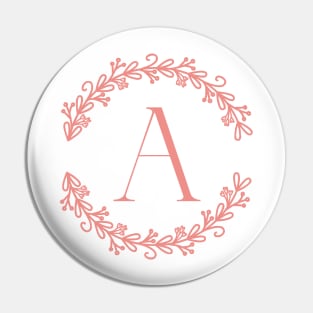 Pink Glitter Alphabet Letter Pins and Buttons for Sale | TeePublic