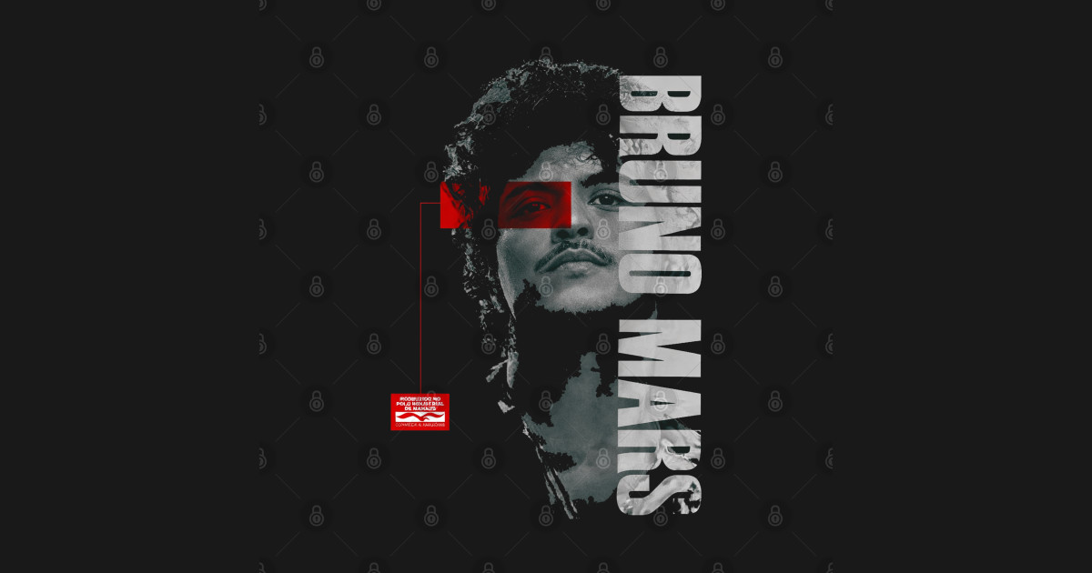 Bruno Mars - Bruno Mars - T-Shirt | TeePublic
