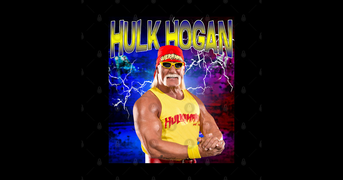 HULK HOGAN - Player - Sticker | TeePublic