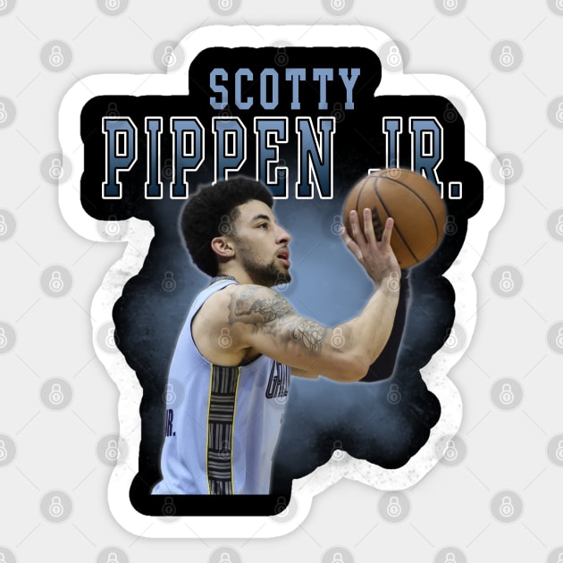 Scotty Pippen Jr. - Player - Sticker | TeePublic