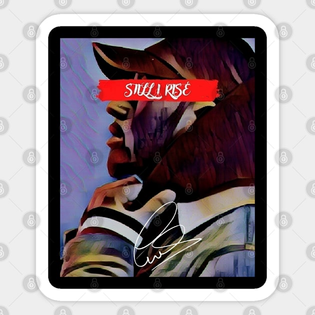 Still I rise // Lewis Hamilton modern design - Lewis Hamilton - Sticker ...