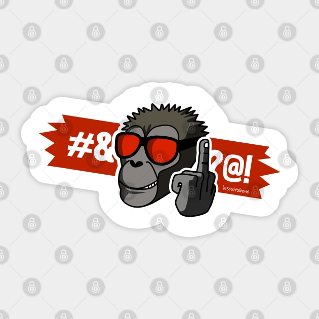 middle finger funny monkey