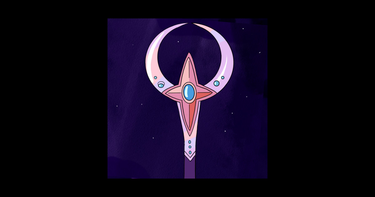 Starry Staff - She Ra - Sticker | TeePublic