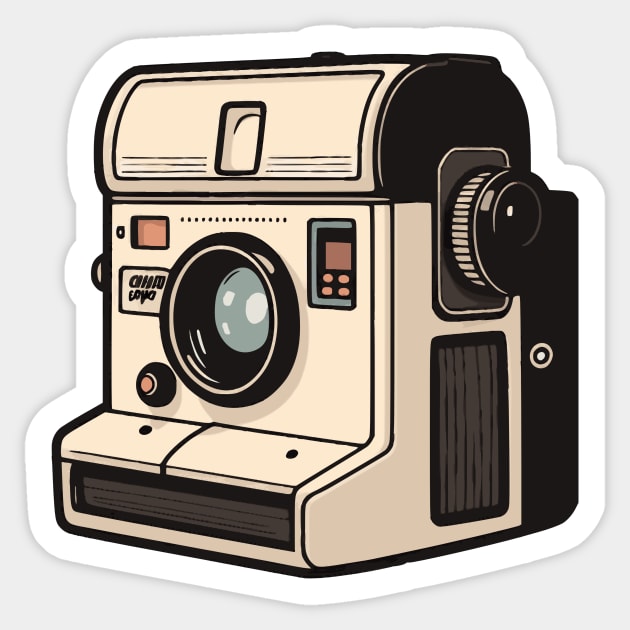 Instant Camera - Camera - Sticker | TeePublic