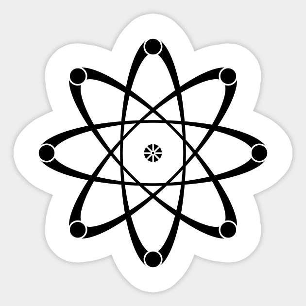Atomic Symbol - Atomic - Sticker | TeePublic
