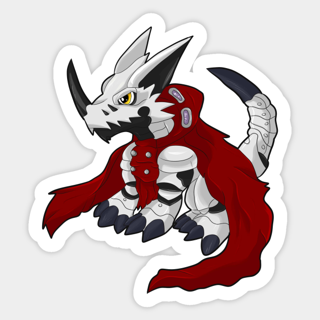 Digimon Hackmon - Digimon - Sticker | TeePublic